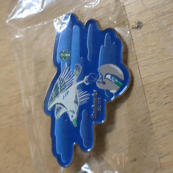 Starbucks | Other | Seahawks X Starbucks Pin | Poshmark